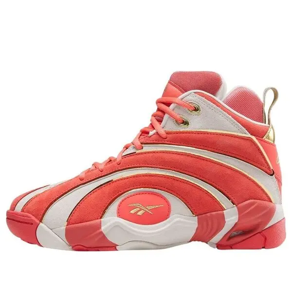 REEBOK X Angel Reese Shaqnosis Sneakers - Chalk/sunset Coral/chalk