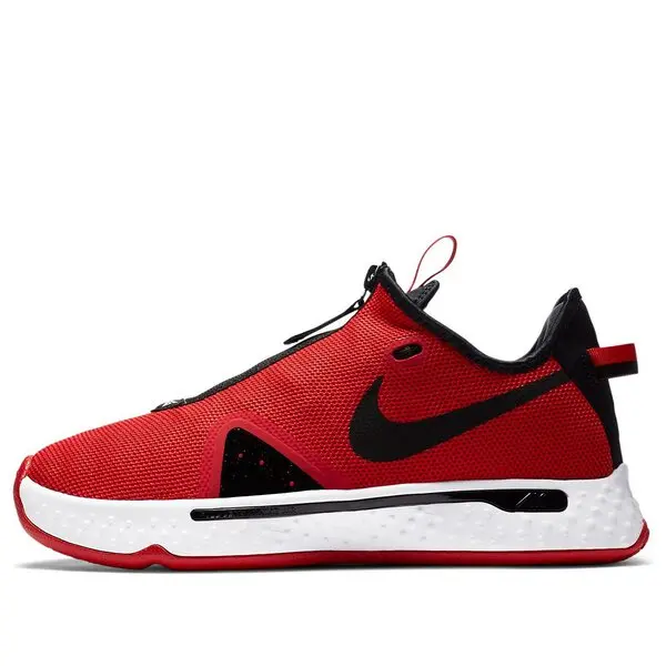 Nike Pg 4 Tb Basketball Sneakers - Red/black