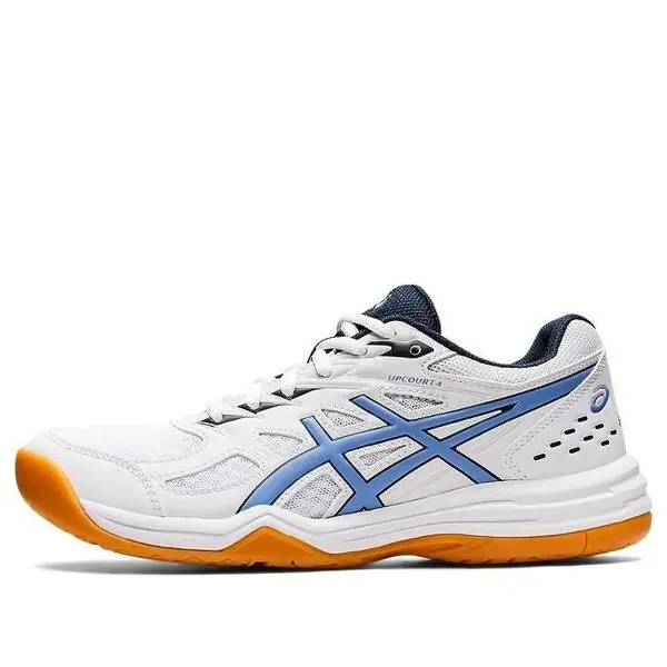 Asics Upcourt 4 Low Top Sneakers - White/blue