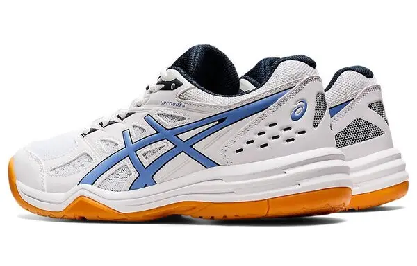 Asics Upcourt 4 Low Top Sneakers - White/blue
