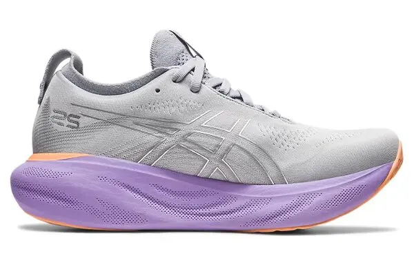 Asics Gel-nimbus 25 "piedmont Grey Purple - Grey/orange/purple
