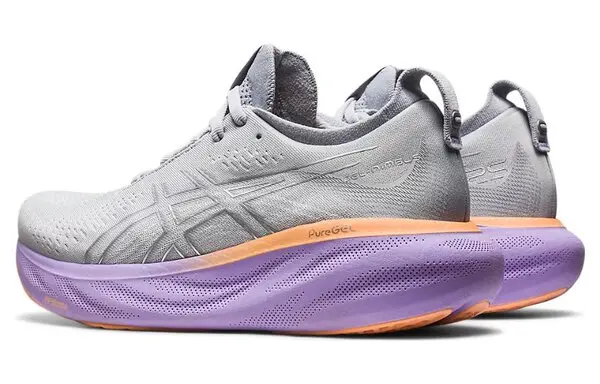 Asics Gel-nimbus 25 "piedmont Grey Purple - Grey/orange/purple