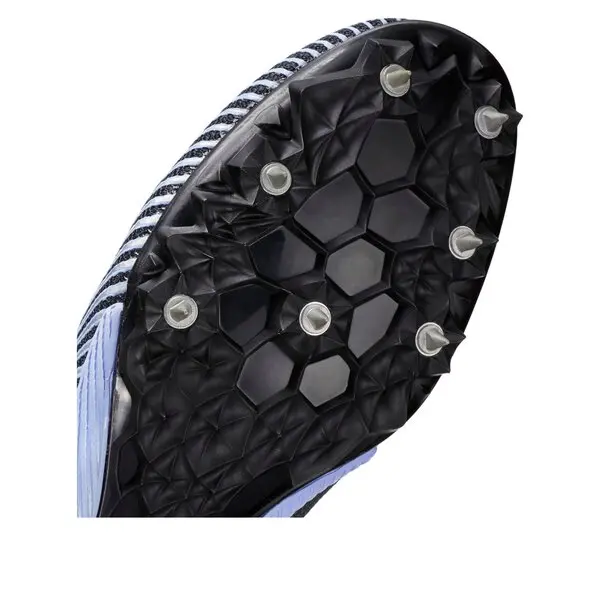 Nike Zoom Rival M 9 Spikes Athletic Shoes - Black/silver