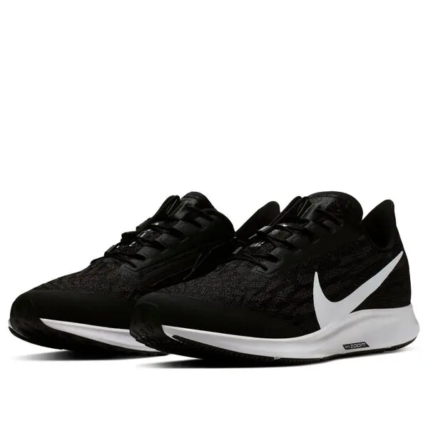 Nike Zoom Pegasus 36 Flyease Athletic Shoes - Grey/black/white