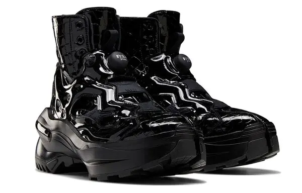 REEBOK Maison Margiela X Instapump Fury Tabi Boots - Black