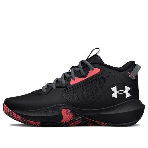 Under Armour Lockdown Athletic Sneakers - Black/blitz Red