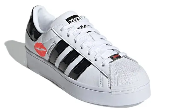 Adidas Superstar Bold 'lip Print' Platform Sneakers