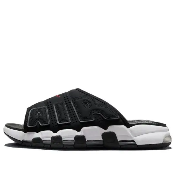 Nike More Uptempo Slide - Black/white