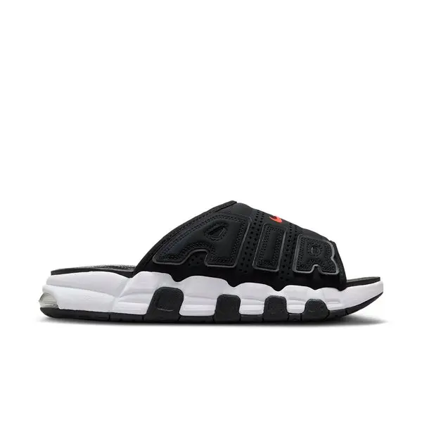 Nike More Uptempo Slide - Black/white