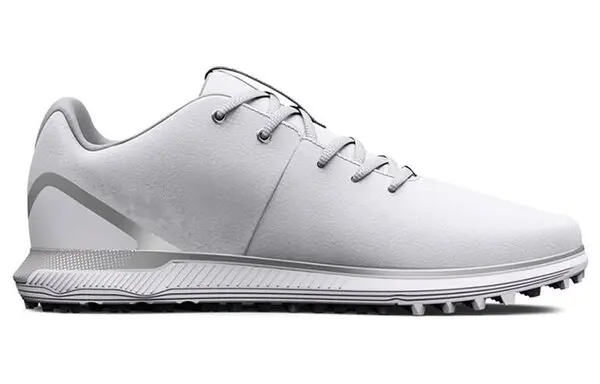 Under Armour Hovr Fade 2 Spikeless Golf Shoes - White/silver/grey