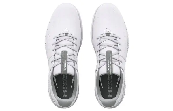 Under Armour Hovr Fade 2 Spikeless Golf Shoes - White/silver/grey