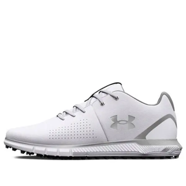 Under Armour Hovr Fade 2 Spikeless Golf Shoes - White/silver/grey