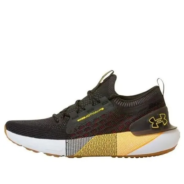 Under Armour Hovr Phantom 3 Se Collegiate 'university Of Maryland' Sneakers - Black/yellow