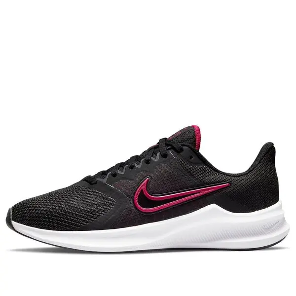 Nike Downshifter 11 Sneakers - Black/white/red