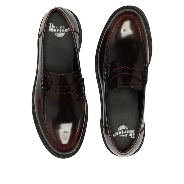Dr. Martens Mayfair Loafer Shoe - Cherry Red