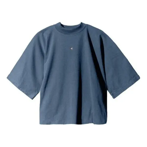 Yeezy Logo No Seam T-shirt 'dark - Blue