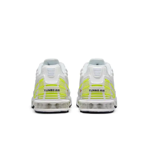 Nike Max Plus 3 "3d Swoosh" Sneakers - White/volt/light Marine