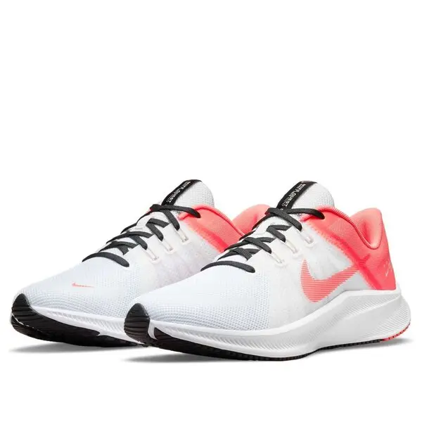 Nike Quest 4 Low Top Sneakers - White/red