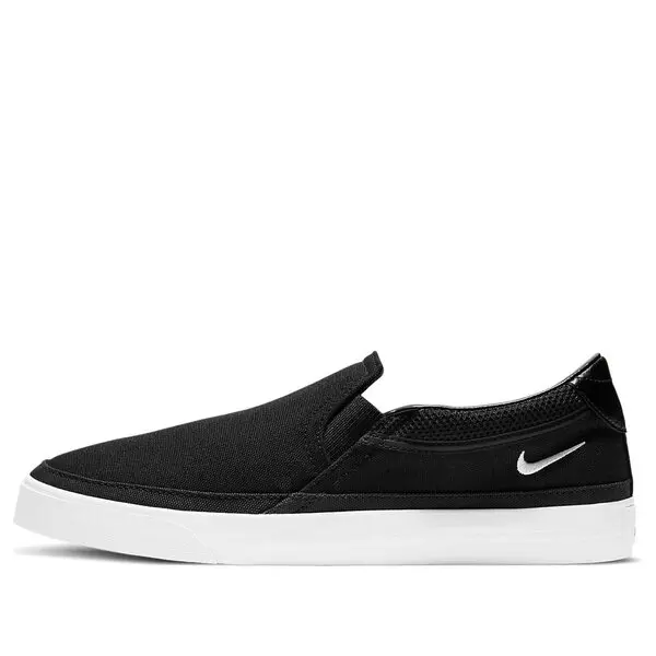 Nike Court Legacy Slip-on Sneakers - Black/white