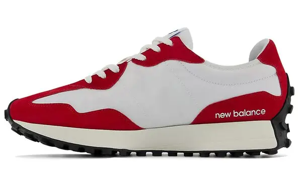NEW BALANCE 327 Athletic Sneakers - Red/white