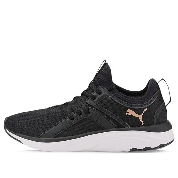 PUMA Softride Sophia "black Rose Gold" Sneaker