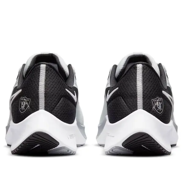 Nike Nfl X Air Zoom Pegasus 38 'las Vegas Raiders' Athletic Sneakers - Black/white