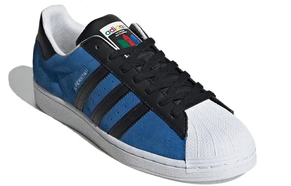 Adidas Superstar Low Top Sneakers - Blue