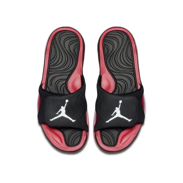 JORDAN Air Hydro 4 Sports Slippers - Black