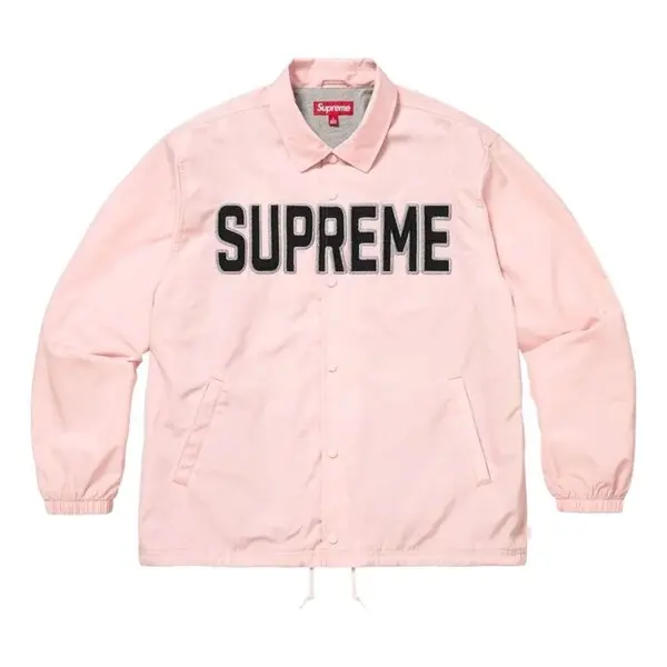 Supreme Spellout Coaches Jacket - Pink