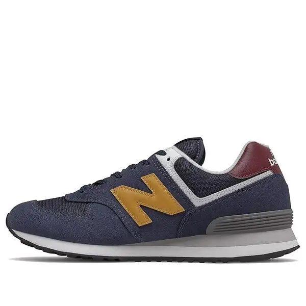 NEW BALANCE 574 Sneakers - Blue/yellow
