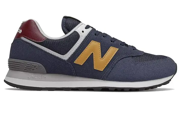 NEW BALANCE 574 Sneakers - Blue/yellow