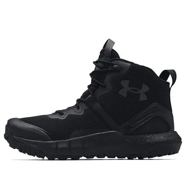 Under Armour Micro G Valsetz Zip Mid Tactical Boots - Black