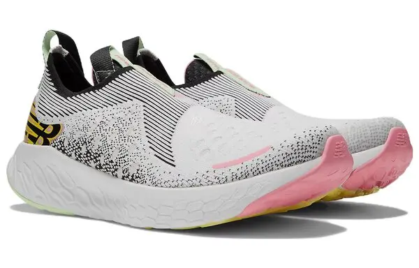 NEW BALANCE Fresh Foam X 1080 Unlaced Sneakers - White/black/yellow