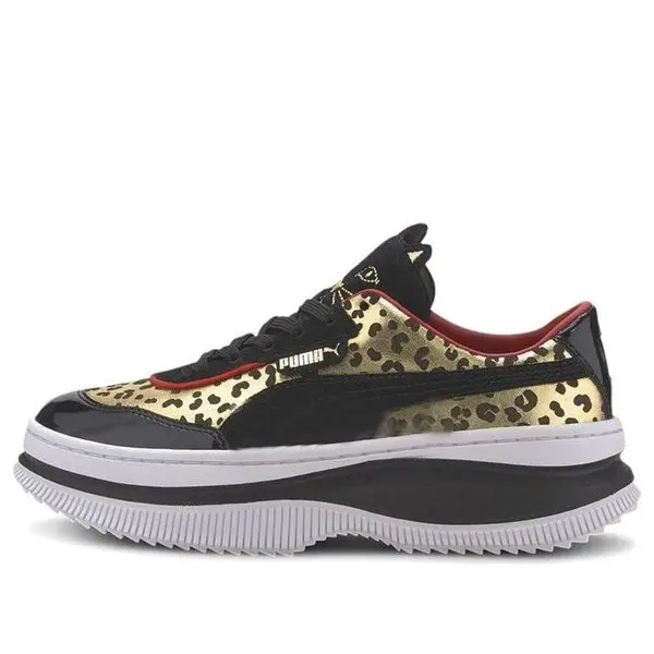 PUMA Charlotte Olympia X Deva Xld Leopard Print Sneakers - Black