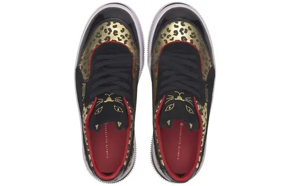 PUMA Charlotte Olympia X Deva Xld Leopard Print Sneakers