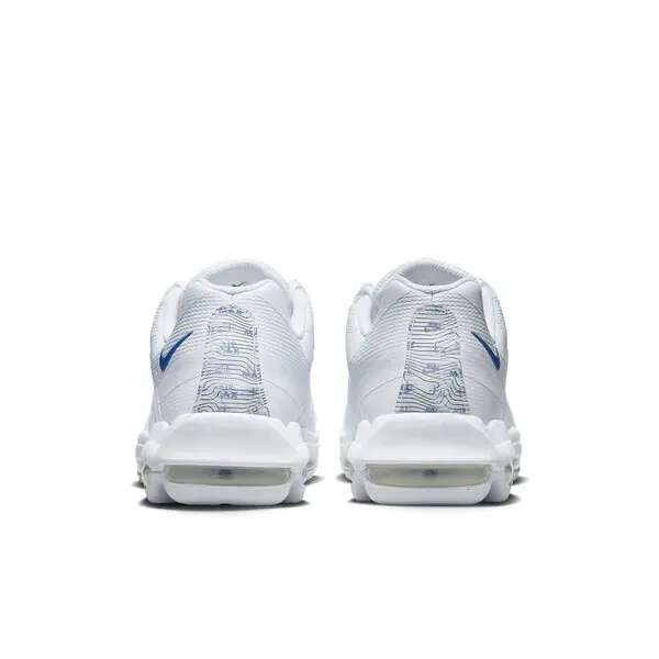 Nike Max 95 Ultra "white Comet Blue" Sneakers - White/comet Blue/midnight Navy
