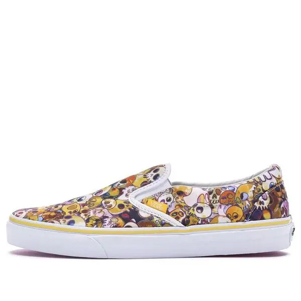 VANS X Takashi Murakami Slip-on Lx " Skull - Yellow