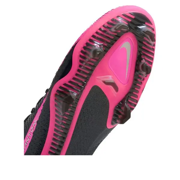 Nike Phantom Gt Elite Fg Football Boots - Black/pink Blast
