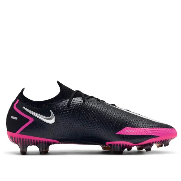 Nike Phantom Gt Elite Fg Football Boots - Black/pink Blast