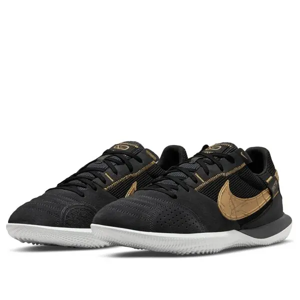 Nike Streetgato 'dark Grey Metallic Gold' Sneakers - Black/gold
