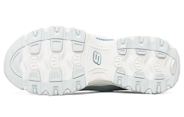 Sketchers D'lites 1.0 Embroidered Low-top Sneakers - Blue