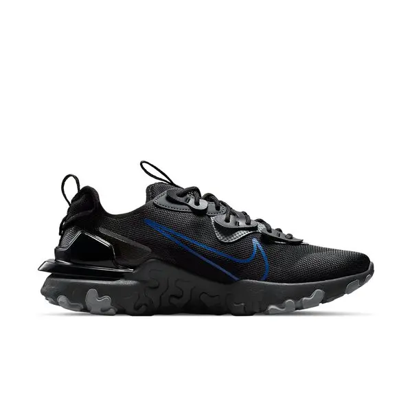 Nike React Vision "black Game Royal" Sneakers - Black/blue