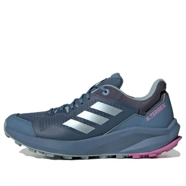 Adidas Trail Rider Sneaker - Blue/black/pink