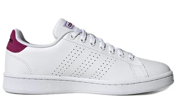 Adidas Advantage Sneakers - White/purple