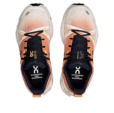 On Cloudsurfer Trail Waterproof - Sandstone/silver