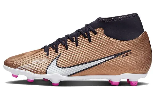 Nike Mercurial Superfly Club Mg 'generation Pack' Soccer Cleats - Gold/copper