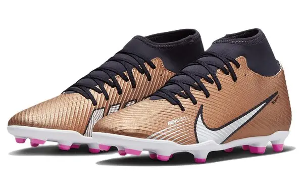 Nike Mercurial Superfly Club Mg 'generation Pack' Soccer Cleats - Gold/copper
