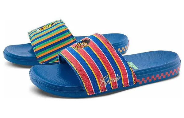 VANS X Sesame Street La Costa Ernie And Bert Slide Sandals