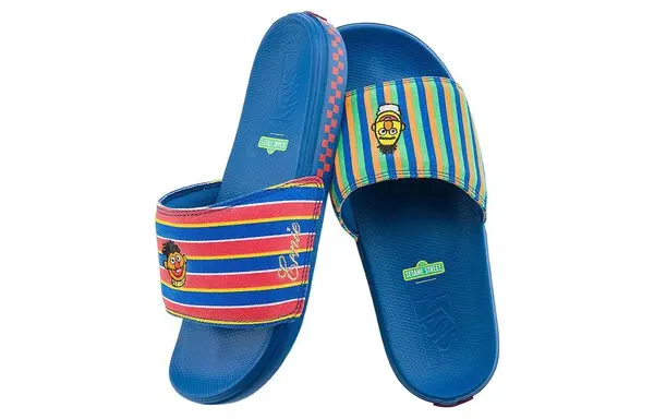 VANS X Sesame Street La Costa Ernie And Bert Slide Sandals