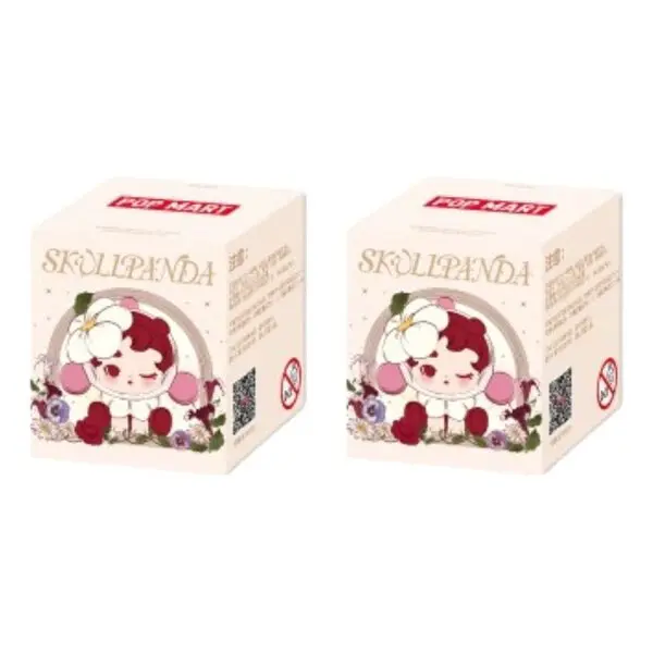 POP MART Pop Bean Skullpanda Petals In Four Acts Series Sealed Case - Multi-color
